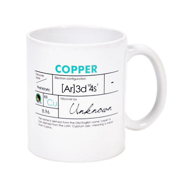 Scientific mug – TABLE OF CHEMICAL ELEMENTS | Mr.sci science factory
