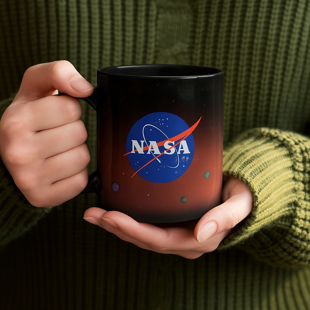 NASA Solar System Heat-Sensitive Mug | Mr.sci science factory